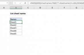 Excel INDEX function | Exceljet
